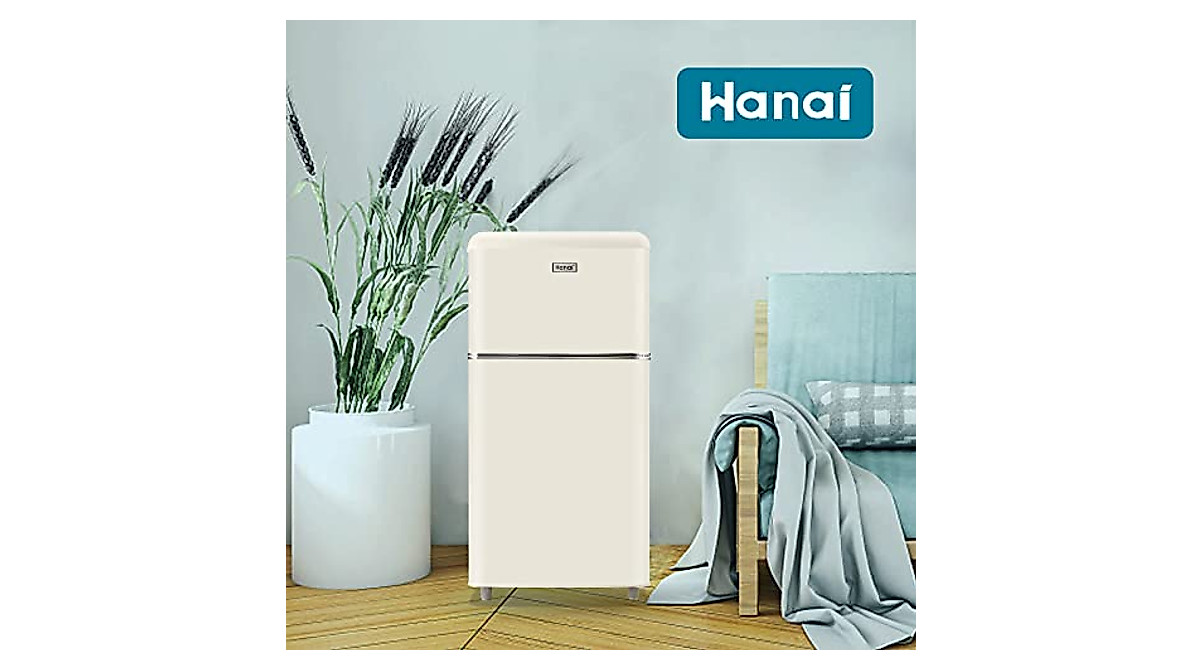 WANAI Mini Fridge: Compact 3.5 Cu.Ft Freezer