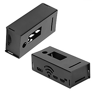 Raspberry Pi Case, Aluminum Alloy Protective Shell for RPi, for MMDVM, HD Multimedia Interface+OTG+USB Port Digital Aluminum Alloy Hotspot Case for RPi Walkie Talk