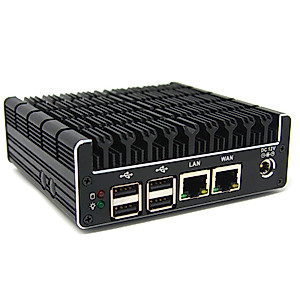Protectli Vault FW2B - 2 Port, Firewall Micro Appliance/Mini PC - Intel Dual Core, AES-NI, Barebone