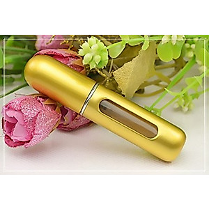 Topseller 5ml Portable Mini Refillable Perfume Atomizer Bottle for Travel Spray Scent Pump Case Multicolor - 8 Pack