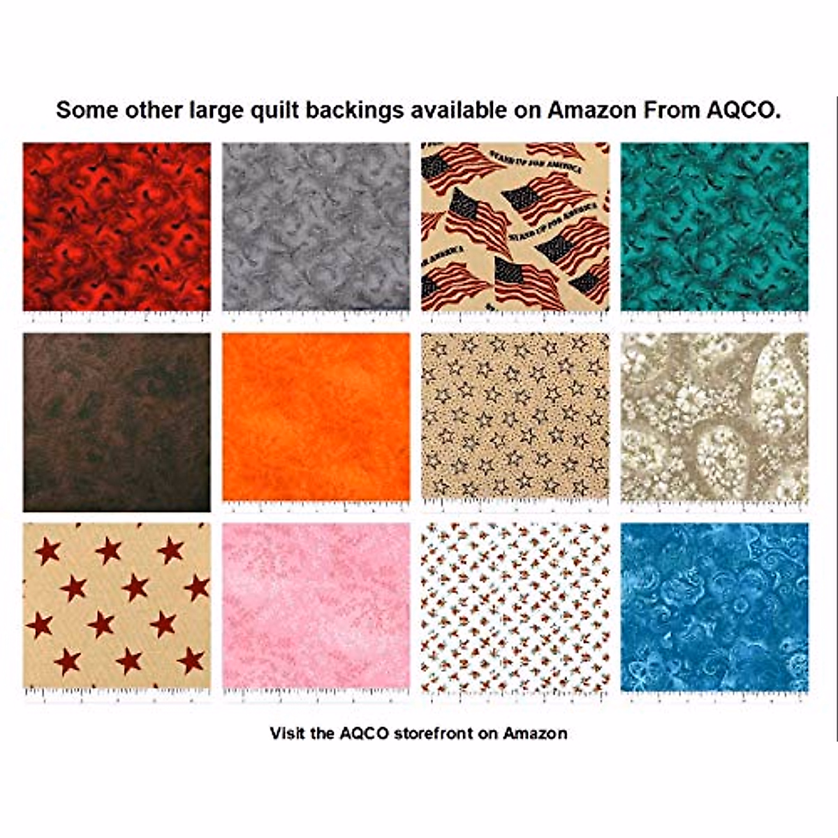 Quilt Backing, Large, Seamless, from AQCO, Dark Gray, C49809-A02