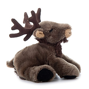 The Petting Zoo Elk Stuffed Animal Plushie, Gifts for Kids, Wild Onez Zoo Animals, Elk Plush Toy 9 Inches