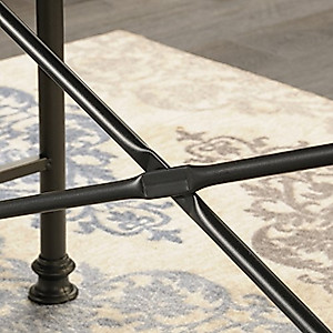 Sauder Canal Street Console Desk, Northern Oak finish