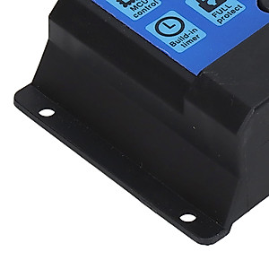 Solar Controller, Solar Battery Regulator 50V Maximum PV Voltage LCD Display PWM Control for Home