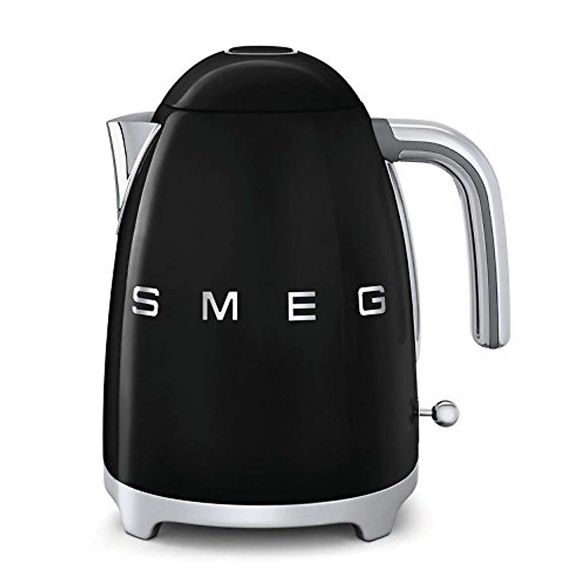 Smeg KLF01BLUS 50's Retro Style Aesthetic Electric Kettle, Black