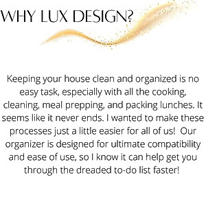 Lux Design Ziplock Bag Organizer- Bamboo Storage Bag Organizer Compatible with Quart Slider Bags, White,12 in x 12.5 in x 3 in