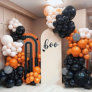 80pcs Black Balloons 12inch,Black Latex Balloons for Birthday Graduation Baby Shower Father's Day Wedding Halloween Christmas Party Decorations (with Black Ribbon)