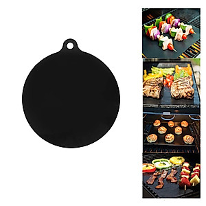 Heat Insulation Mat, Silicone Heat Insulated Pad, Anti-Slip Mat, for Air Fryer for Microwave(Round)