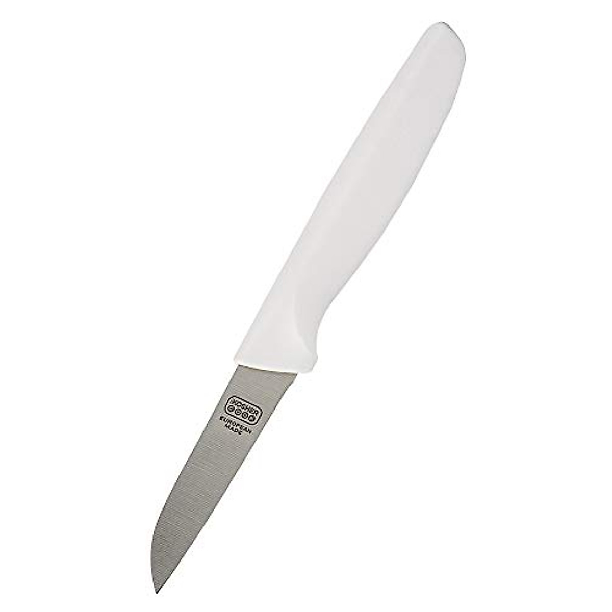 The Kosher Cook Paring Knife, Sharp Kitchen Knife, Ergonomic Handle, Pointed Tip, Color Coded Kitchen Tools (Pack of 3)