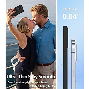 Jancyu Compatible with Huawei P60 Pro Case Soft, Silicone Phone Case for Huawei P60 Pro, 360°Full Protective, Shockproof and Fingerprint Resistant Accessorie (Black)