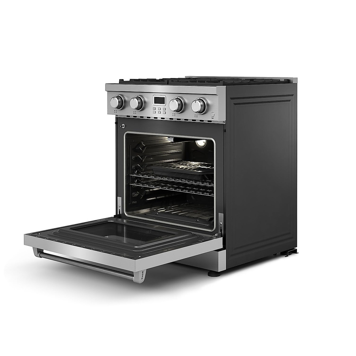 THOR Kitchen Professional 30-Inch Liquid Propane Range in Stainless Steel - Model ARG30LP