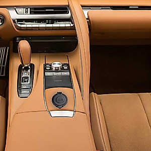 DAMAVO YM1218 USB C & USB A Dual Port Car Charger Socket Power Outlet Adapter Type C USB Car Charger Socket Female with Cap 12V/24V Marine, Golf Cart, Bus, RV, Automotive Marine ATV Truck (2 PCS)