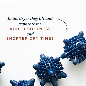 Esembly Agitators, Washer Dryer Balls for Cleaner Softer Laundry, Reusable Eco-Friendly Silicone Laundry Dryer Balls, 4 Pack