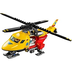 LEGO City Ambulance Helicopter 60179 Building Kit, New 2019 (190 Pieces)