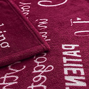 Mom Birthday Gifts from Daughter Son, Gifts for Mom, Mom Gifts, Letter Warm Soft Throw Blanket for Mom, Best Mom Ever Blanket for Mom, Mom Gifts for Birthday, Mothers Day, Christmas