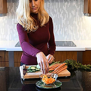 Framar Digital Food Scale and Digital Kitchen Scale, Gram Scale, Weighing Scale, Baking Scale, Small Scale – Elegant Leaf Design