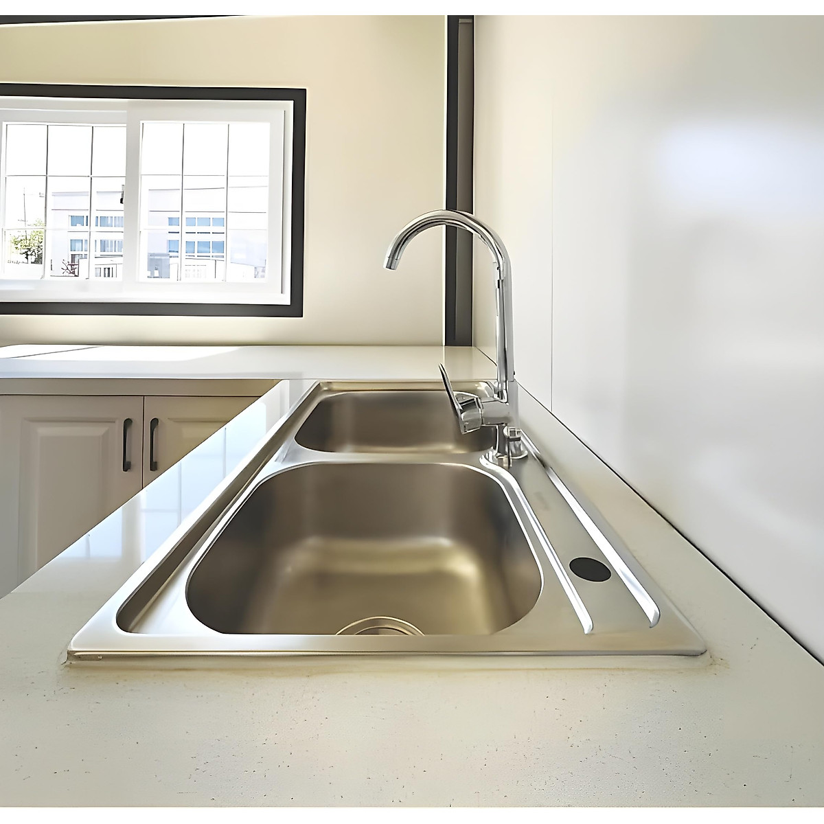 Modern Luxury Home with Pitch Roof – Living House with Bedroom, Bathroom & Kitchen, Waterproof, Sleek Design (20 X 20Ft- One Bedroom Layout)