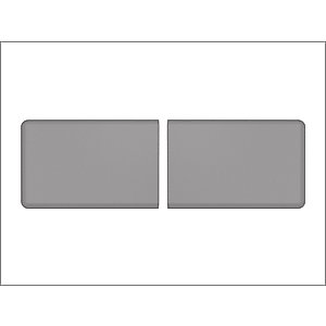 WeatherTech ComfortMat Connect, 24 by 36 Inches Anti-Fatigue End Mats, Carbon Fiber Pattern, Grey - Set of 2