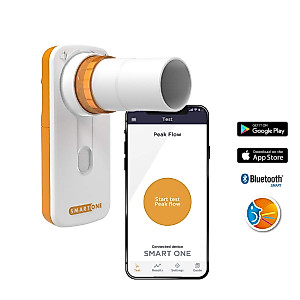 MIR Smart ONE | Personal Pocket Spirometer | Peak Flow (PEF) and FEV1