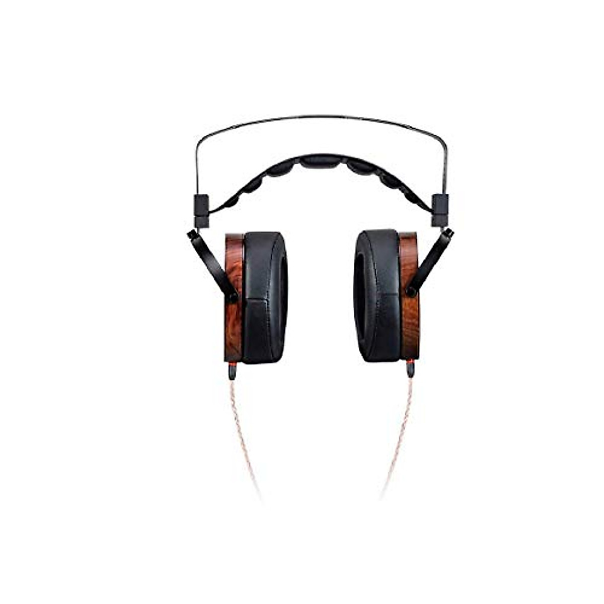 Monolith M1060 Over Ear Planar Magnetic Headphones - Black/Wood With 106mm Driver, Open Back Design, Comfort Ear Pads For Studio/Professional