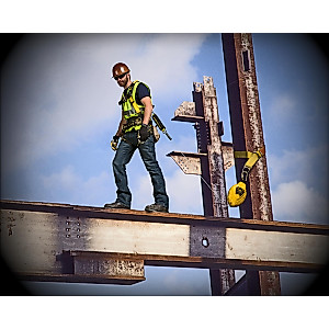 MSA 454664 Skullgard Full-Brim Hard Hat With Staz-On Pinlock Suspension, Non-Slotted Cap, Made Of Phenolic Resin, Radiant Heat Loads Up To 350F - Standard Size In Natural Tan