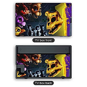 FNAF Sticker for Switch Protector Cover Protective Faceplate Full Set Console Dock for Switch/Switch lite