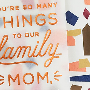 Hallmark Birthday Card for Mom from Both or All (Mom, Grandma, Friend, Fan)