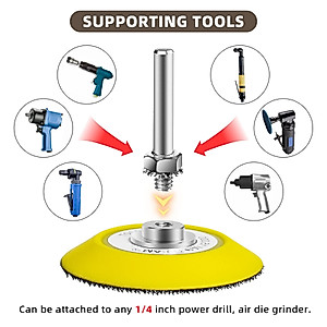 100PCS 3 Inch Sanding Discs Assorted 80-7000 Grits 3” Wet/Dry Sander Pads with 1/4” Shank Backing Plate and Hook & Loop Soft Foam Buffering Pad for Drill Grinder Rotary Tools Attachment