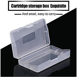 WisVertor 12pcs Transparent Anti Dust Cover Cartridge Game Case Box for Nintendo Game Boy Advance GBA, GBA SP