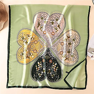 YMXHHB Fashion Scarves Scarf Silk Feeling Scarves Long Lightweight Sunscreen Shawls for Women (Y16)