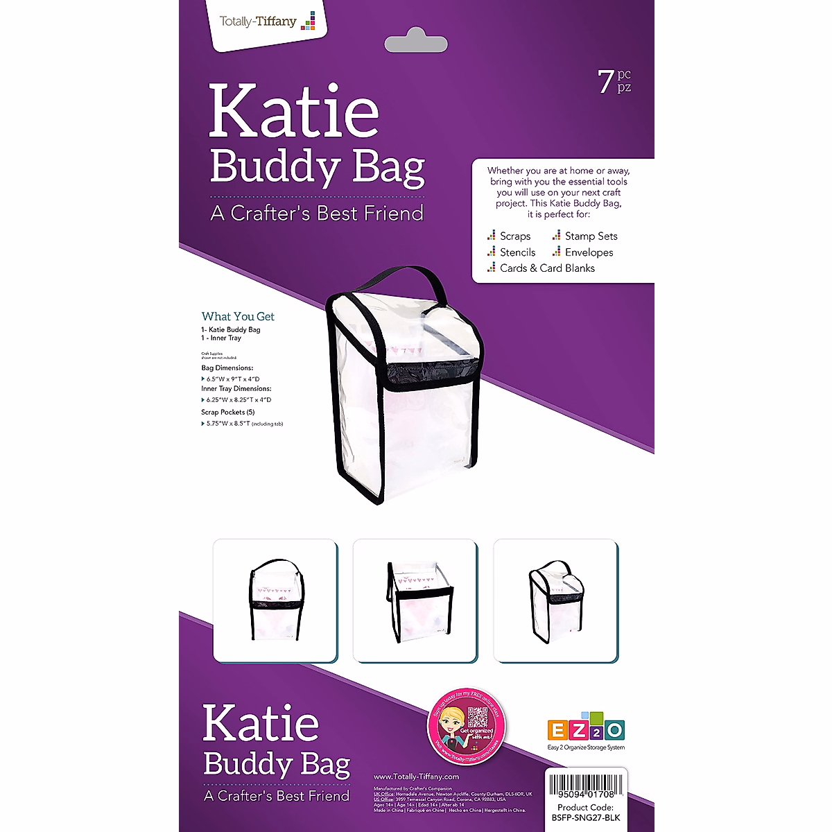 Totally Tiffany Katie EZ20 Buddy Bag