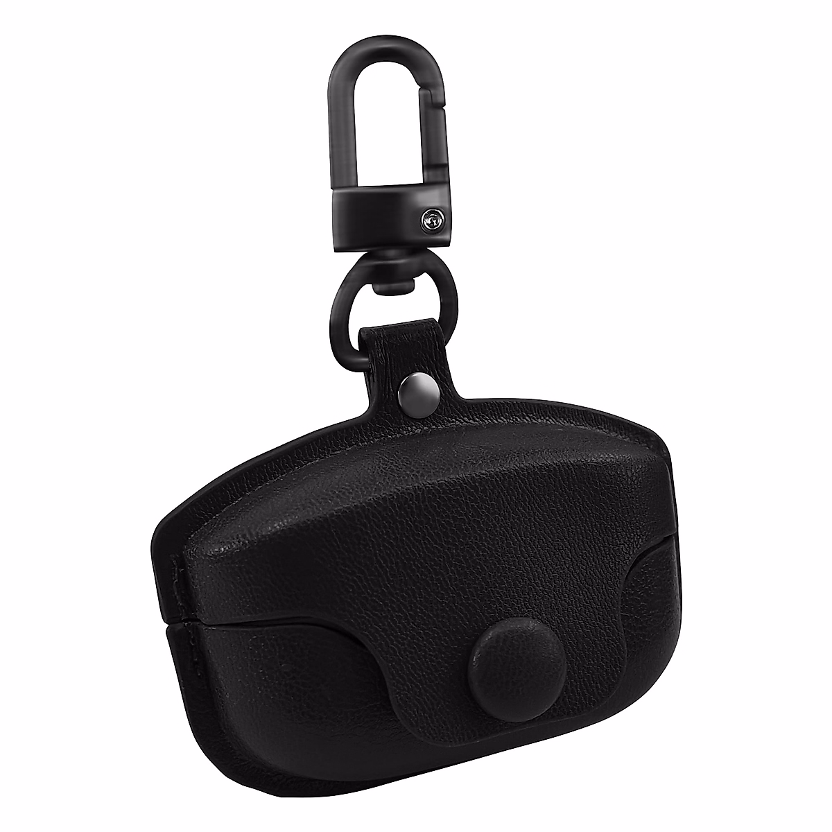 Geiomoo Leather Case Compatible with Sony WF-1000XM4, Soft Portable Protective Cover (Black)