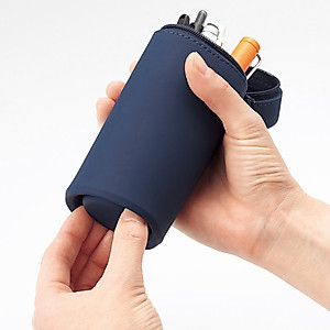 LIHIT LAB Stand Pen Case Yellow Green A7692-6