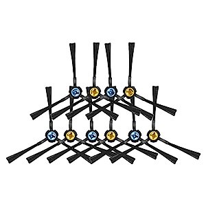 MR.BURGH 10Pcs Robot Vacuum Cleaner Side Brush Fit for Ilife V8 V8S X750 A7 X800 X785 V80 Robotic Vacuum Cleaner Parts Accessories