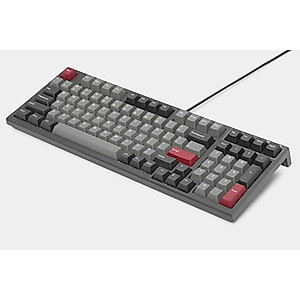 KPREPUBLIC Flesports FL980 Mechanical Gaming Keyboard Full RGB Backlit LED Computer Keyboard PBT Doubleshot keycap Hot Swappable Box Switch (Box Red Switch Edition x1, FL980 Keyboard x1)