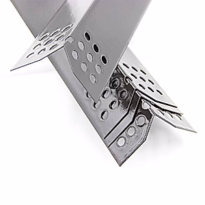 VICOOL Porcelain Steel Heat Plate Shield Replacement for Nexgrill 720-0830H,720-0783E, Grill Master 720-0697, 720-0737, 4-Pack