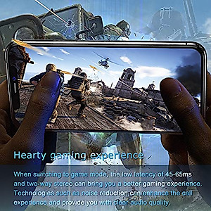 Wireless Earbuds, Touch Control Headphones, Built-in Noise Cancelling in-Ear Earbuds, Stereo Earphones with Charging Case and Digital Display, Portable Headphones for Sports/Home/Office/Fitness/Game