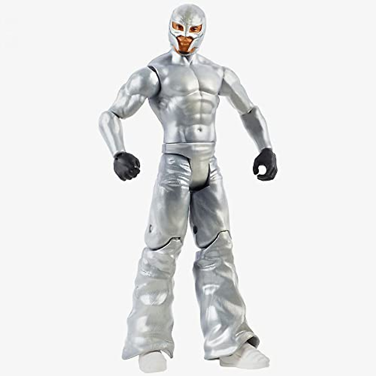 WWE Mattel Rey Mysterio Action Figure Series 121 Action Figure Posable 6 in Collectible for Ages 6 Years Old and Up,Multi
