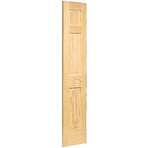 6-Panel Solid Pine Interior Door Slab (18x80)