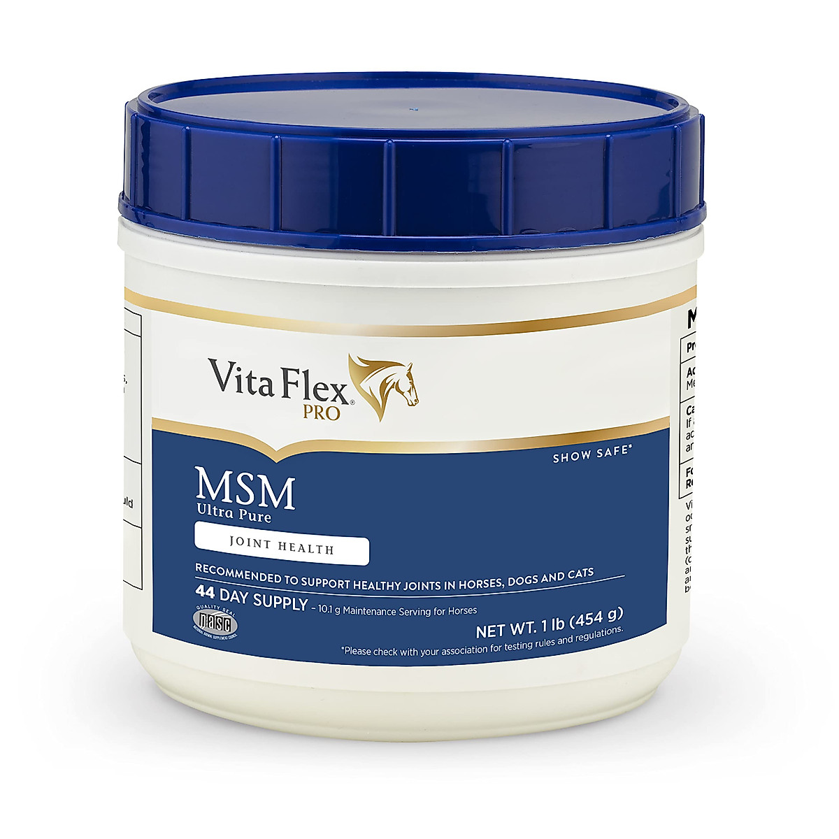 Vita Flex Pro Horse MSM Quality Joint Supplement, 1 Pound