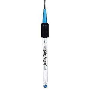 Cole-Parmer Rugged pH Electrode,12x110mm, Glass Body, Double Junction, Refill
