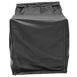 Zerodeko Washing Machine Cover Washer Dryer Cover Waterproof Thickening Oxford Cloth Front Load Machine Cover Cushion Sleeves for Indoor Outdoor