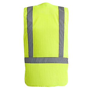NYOrtho Reflective Vest For Walking - Highly Visible & Breathable Mesh Safety Vest Reflective -Lightweigh - Sweat-Free - ANSI/ISEA Class 3