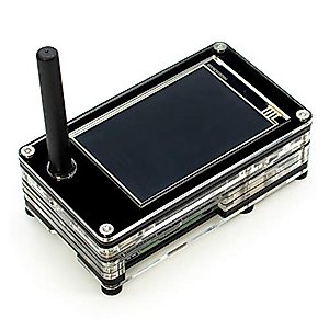 C4Labs ZRPi-3.5NSX Nextion Screen Case – Raspberry Pi 3 B+, ZUMspot MMDVM, and Enhanced 3.5" Nextion Screen (Included) ~ Black Ice