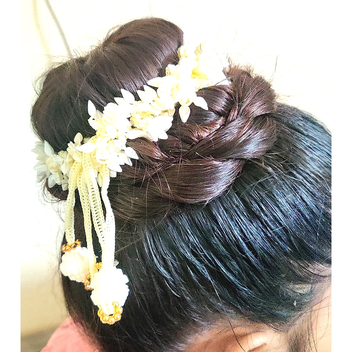 Pretty Charming Artificial Multipurpose Hair Gajra Bands (Set of 12 Gajra Bands)