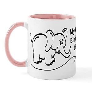 CafePress My White Elephant Gift Signature Mug Mugs Ceramic Coffee Mug, Tea Cup 11 oz