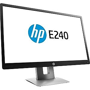HP M1N99A8#ABA EliteDisplay E240 23.8'' 1080p Full HD LED-Backlit LCD Monitor, Black/Silver
