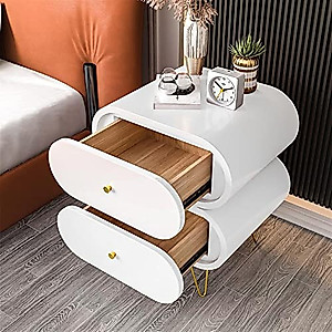 HIGOH Bedside Table Bedside Table Bedroom Home Small lockers Bedside Table (Color : Green)