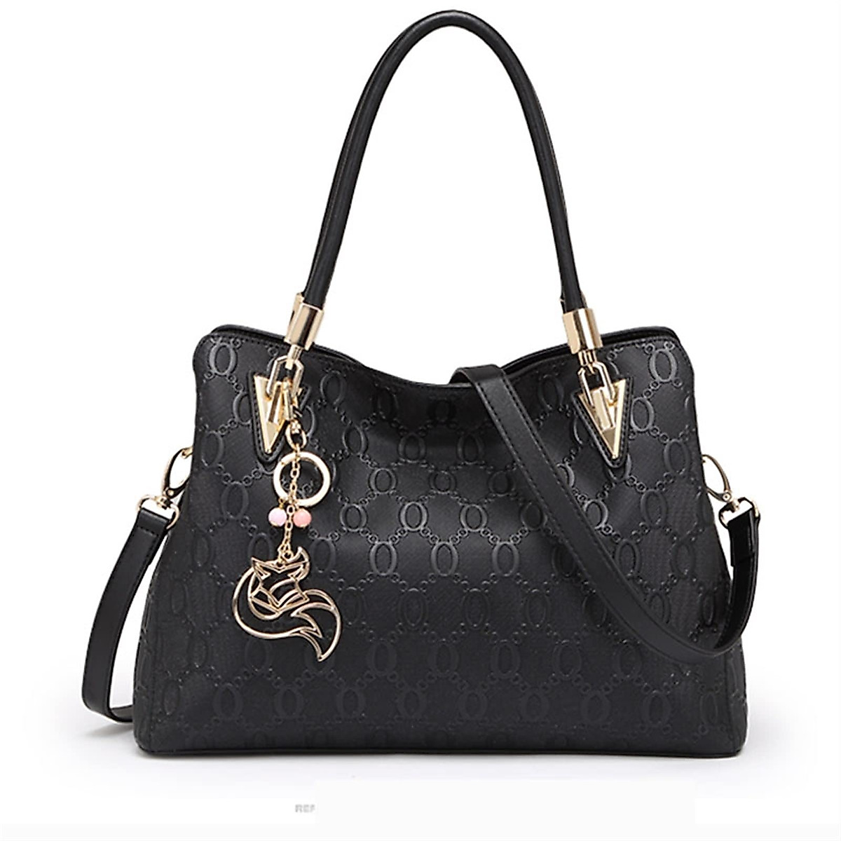 XCYY Crossbody Bag for Women Women Leather Handbag Women's Shoulder Bags Crossbody Purse for Women (Color : Black)