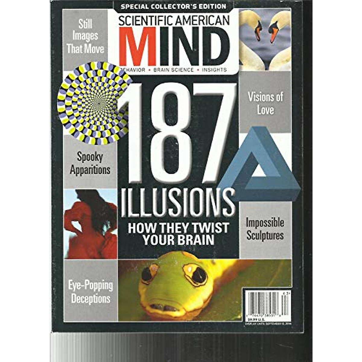 SCIENTIFIC AMERICAN MIND MAGAZINE, 187 ILLUSIONS FALL, 2016 VOL. 25 NO.3
